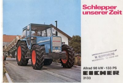 LANDBOUWTREKKERS – HOME : Eicher Brochures